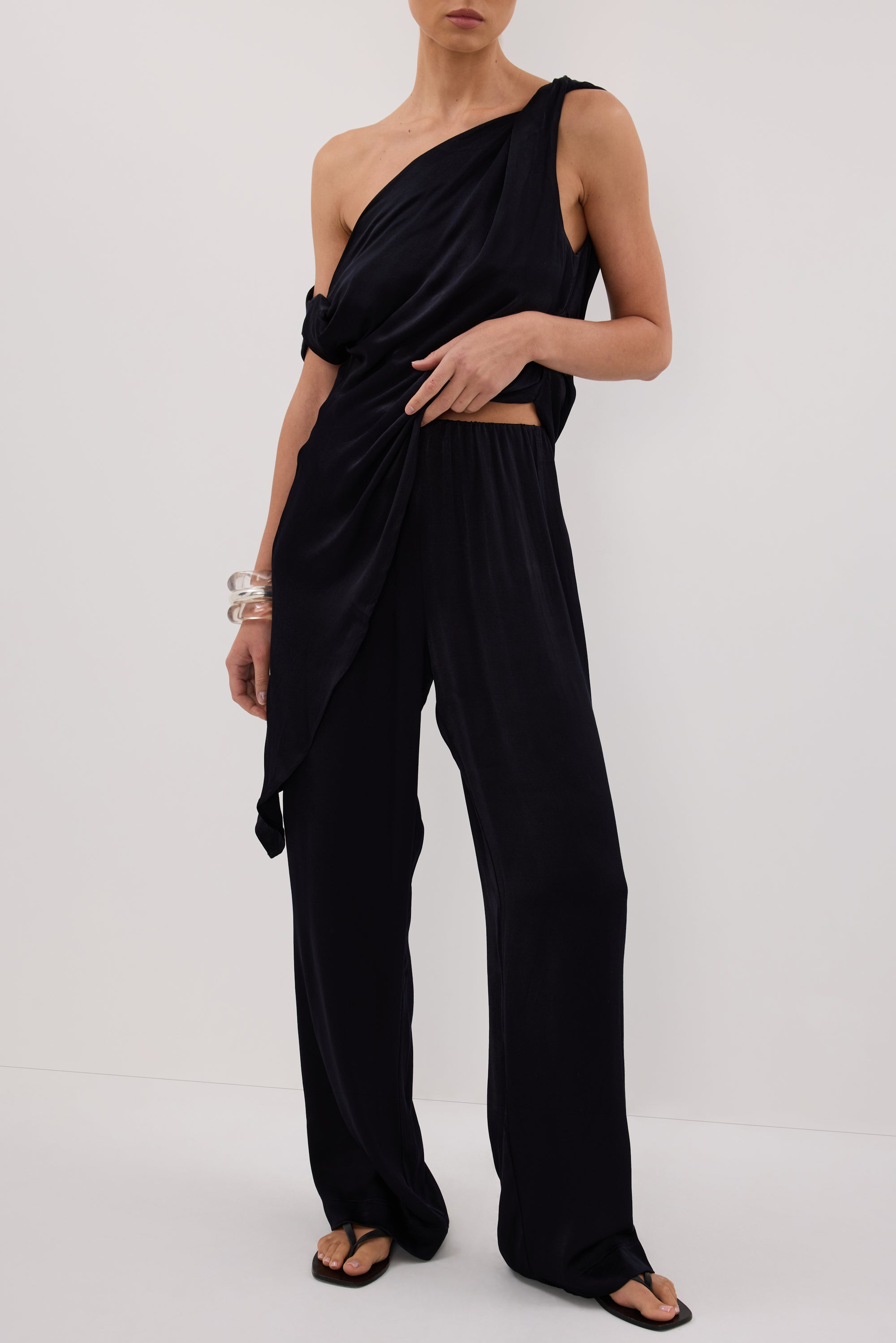 MONICA INK SATIN PANT – DISSH