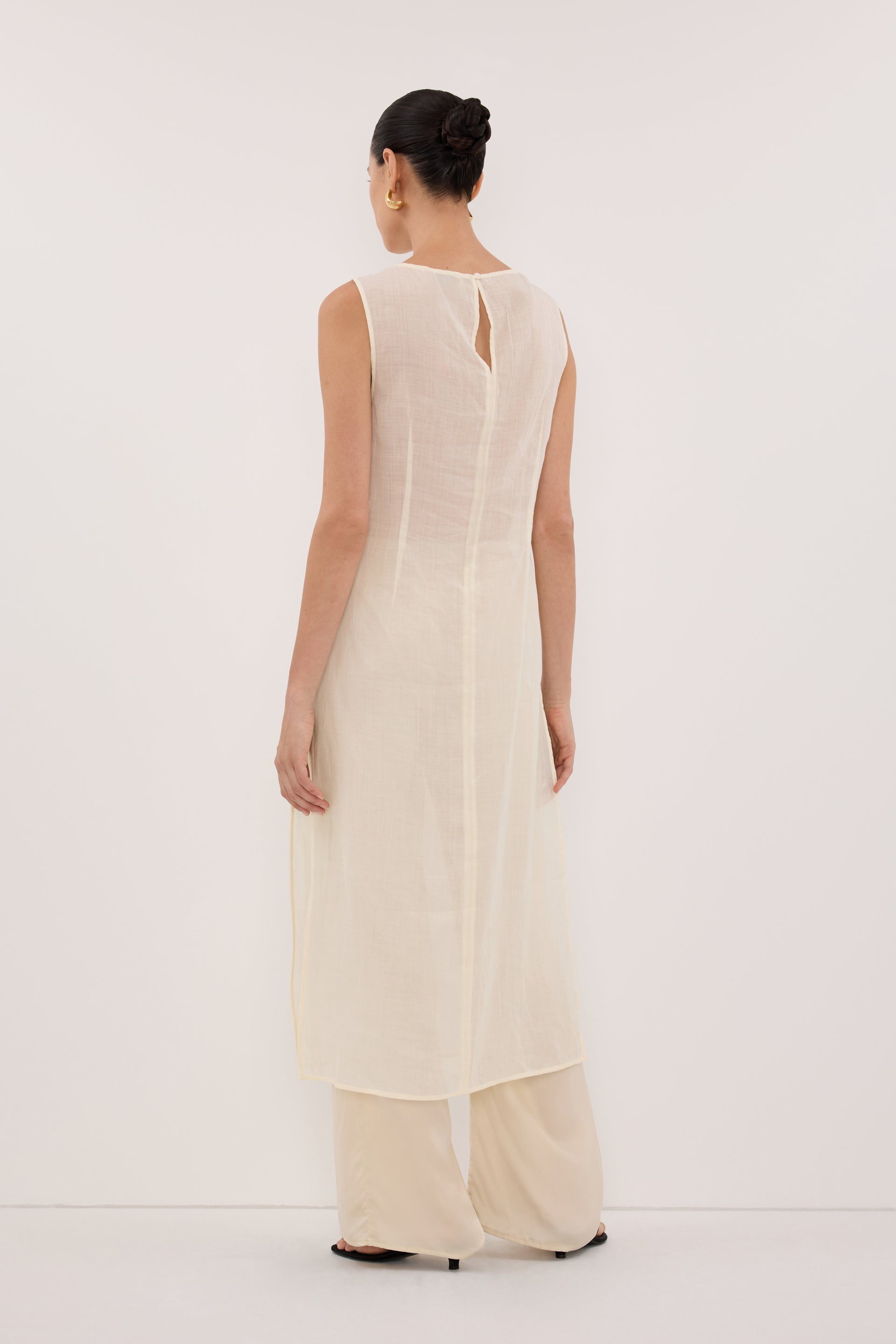 KAI STRAW RAMIE TUNIC TOP – DISSH