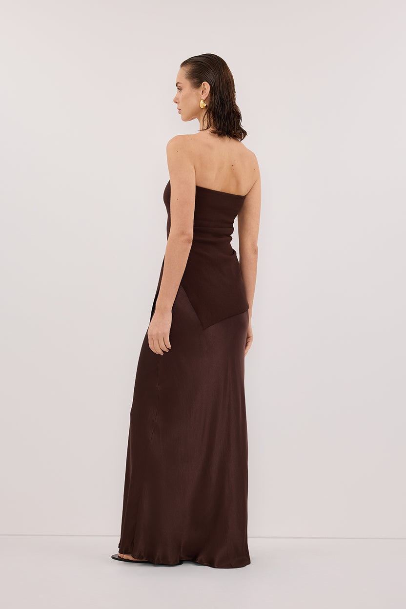 LUKE CHOC LONGLINE BANDEAU TOP – DISSH