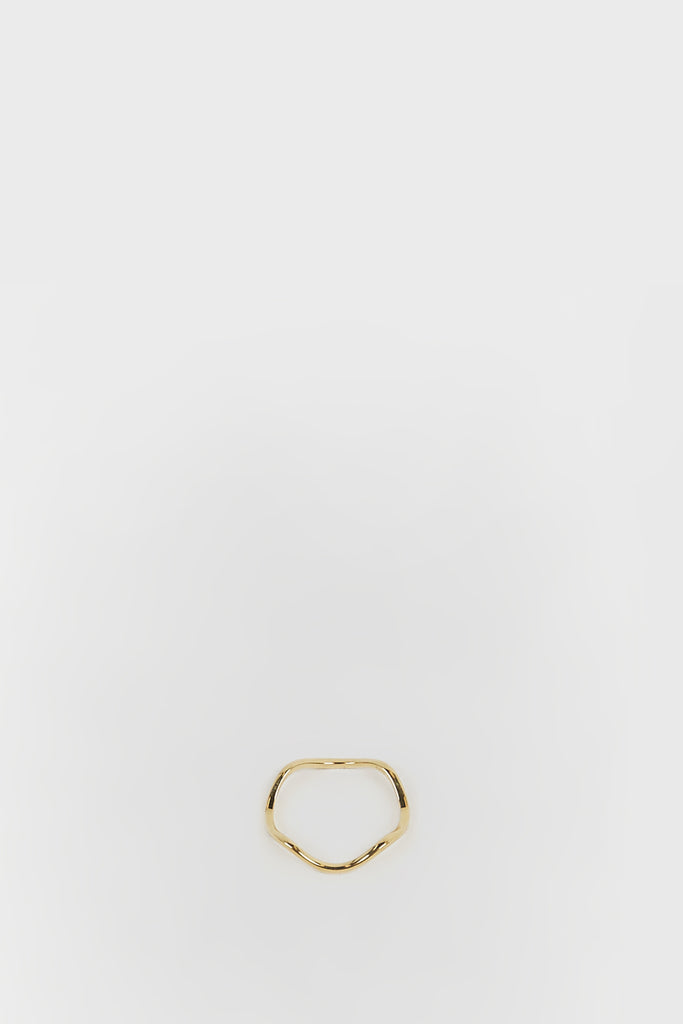ST VALENTINE VERA WAVE GOLD RING | Dissh